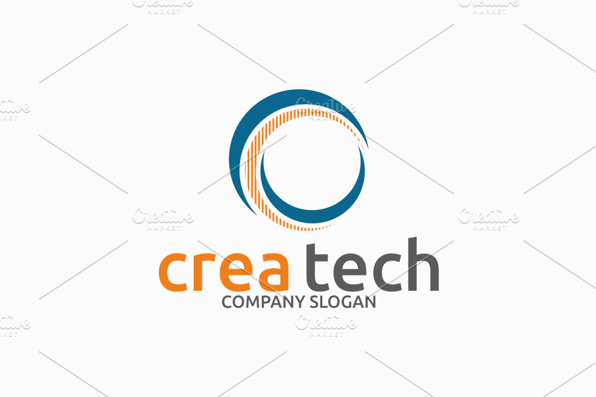 Crea Tech Logo, a Branding & Logo Template by Brandlogo