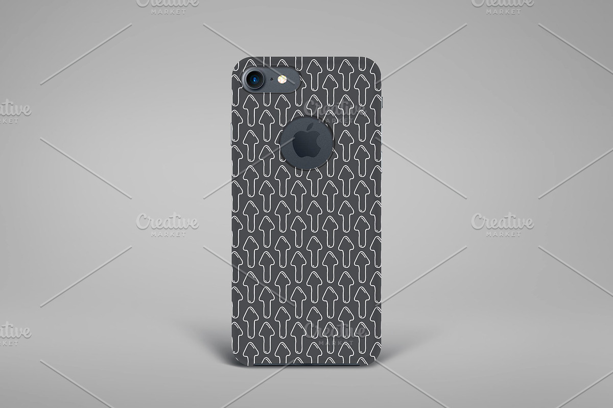 Arrows drawing seamless patterns