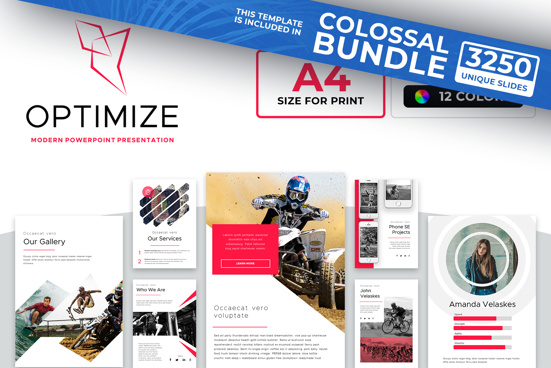 Optimize Powerpoint Template & Slides