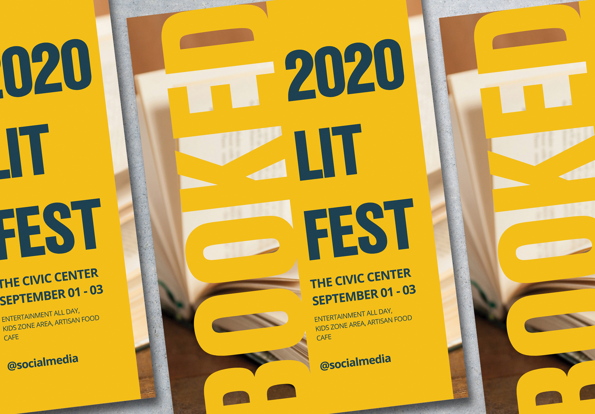 Event Poster, a Magazine Template by wavebreak