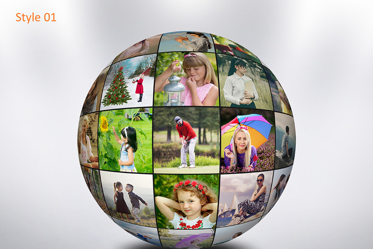Photo Sphere Mock-Up 01, a Books & Magazine Mockup by Graphicsworld125