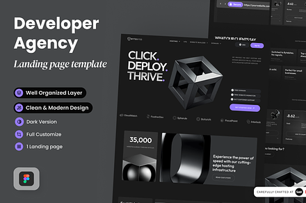 Web How it Works Section Template | Landing Page Templates ~ Creative ...