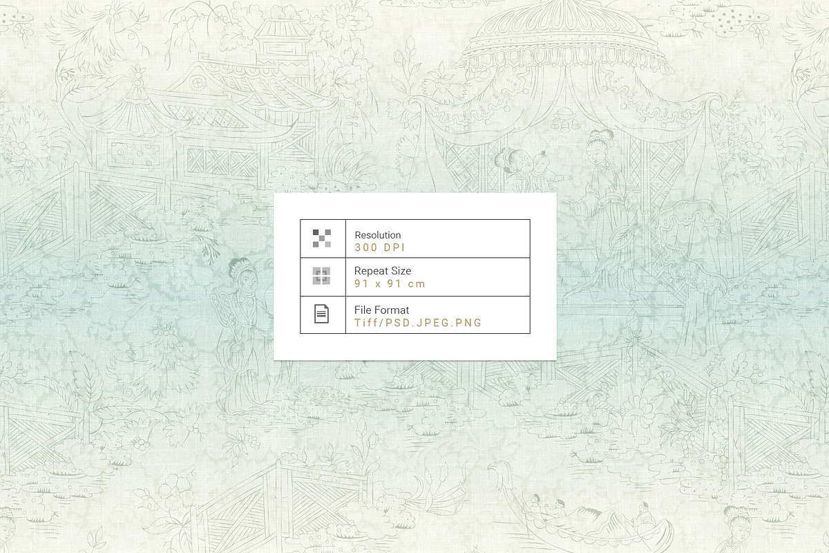 Shogun and japanese seamless patterns.