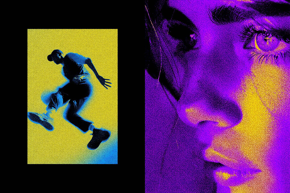 Stippling Halftone Photo Effect, a Layer Style Add-On by Design Squad