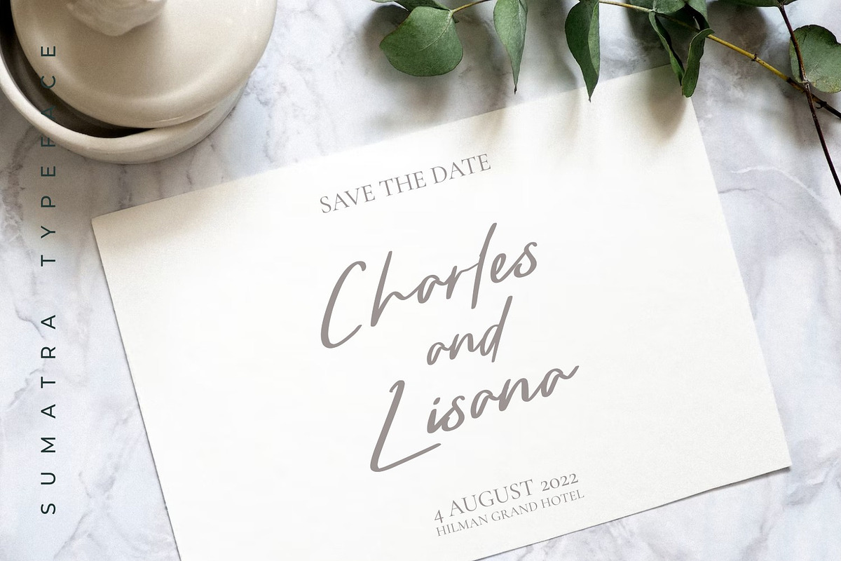 Sumatra Font Beauty Handwritten Script