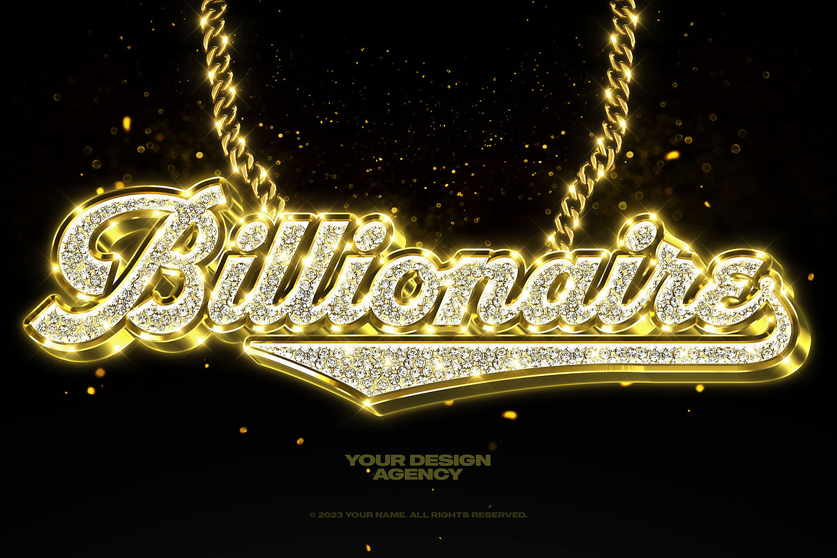 Bling Bling Logo and Text Effects, a Layer Style Add-On by Hyperpix ...