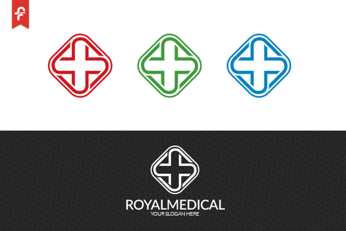 Royal Medical Logo, a Branding & Logo Template by ft.studio