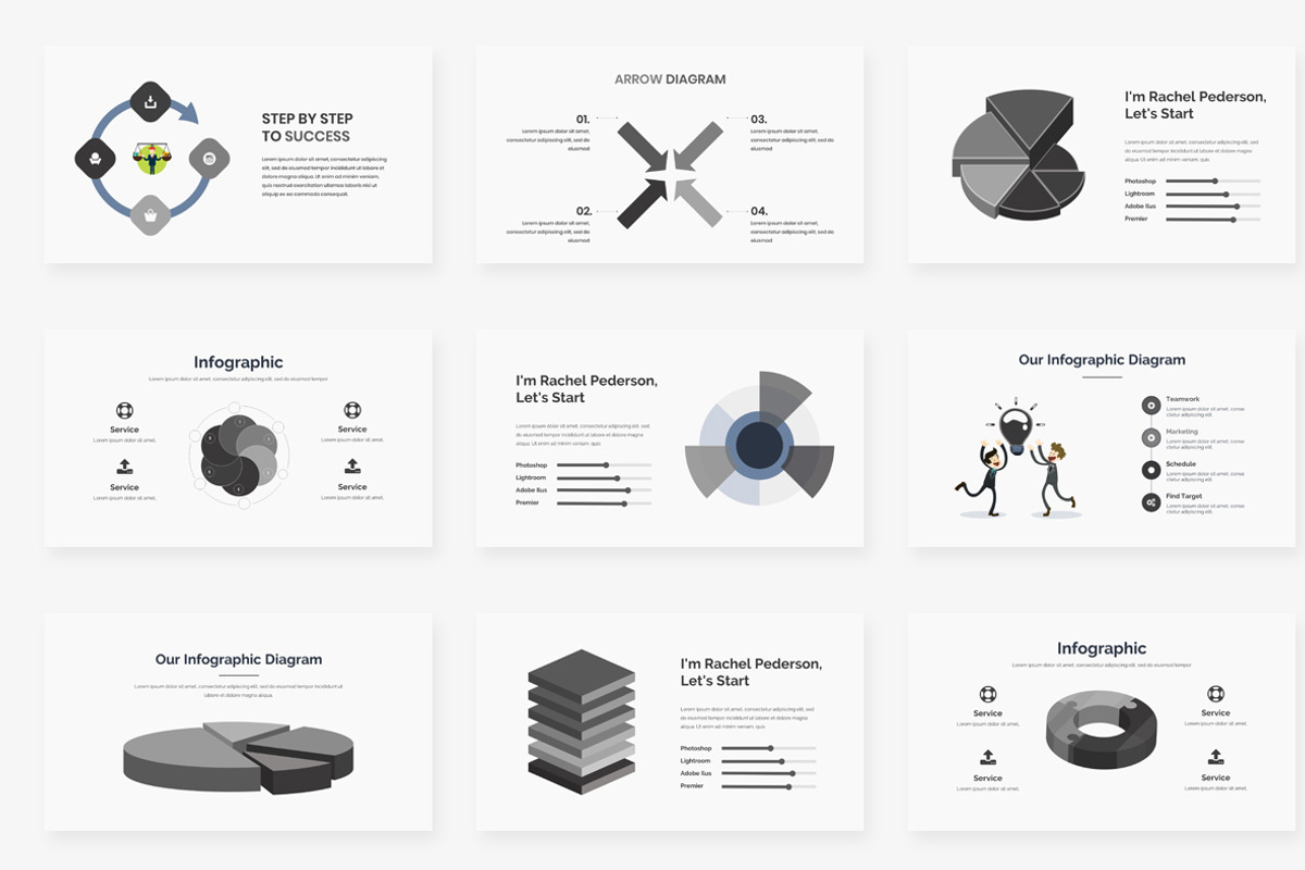 Orkani Minimal Powerpoint Template, a Presentation Template by One ...