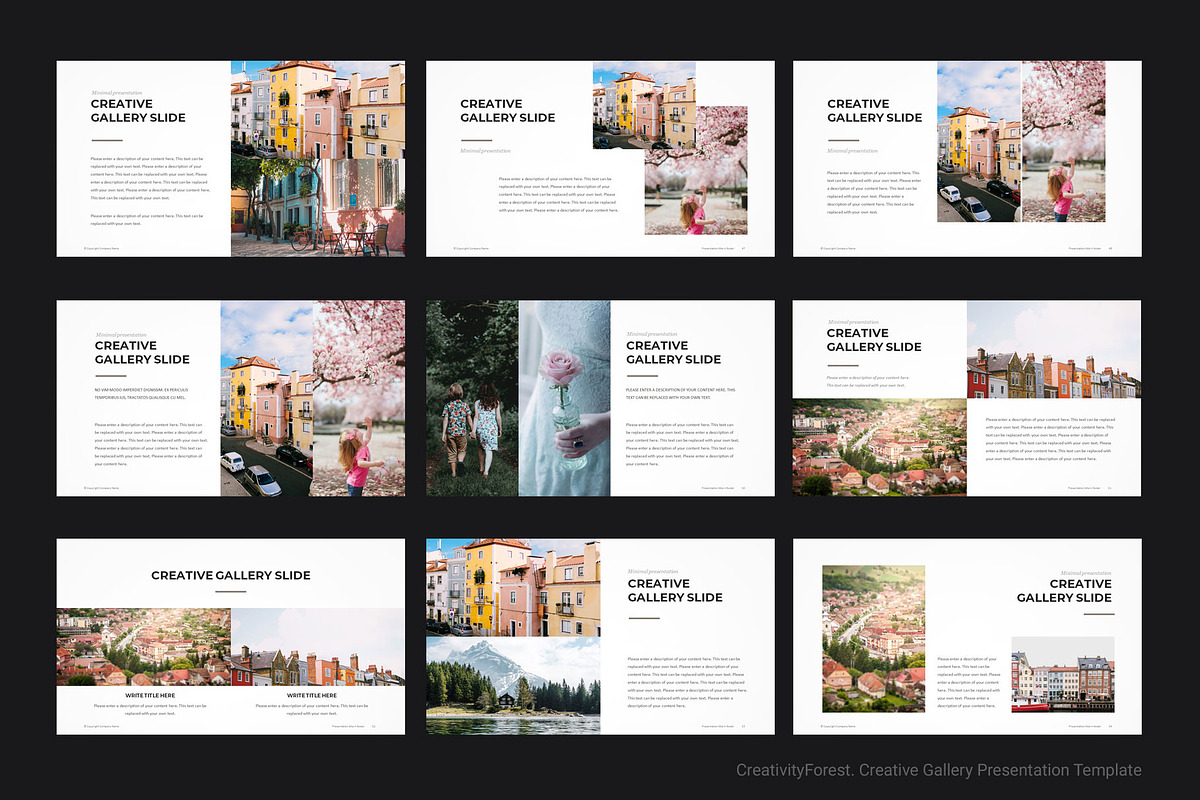 Creative Gallery PowerPoint Template, a Presentation Template by ...