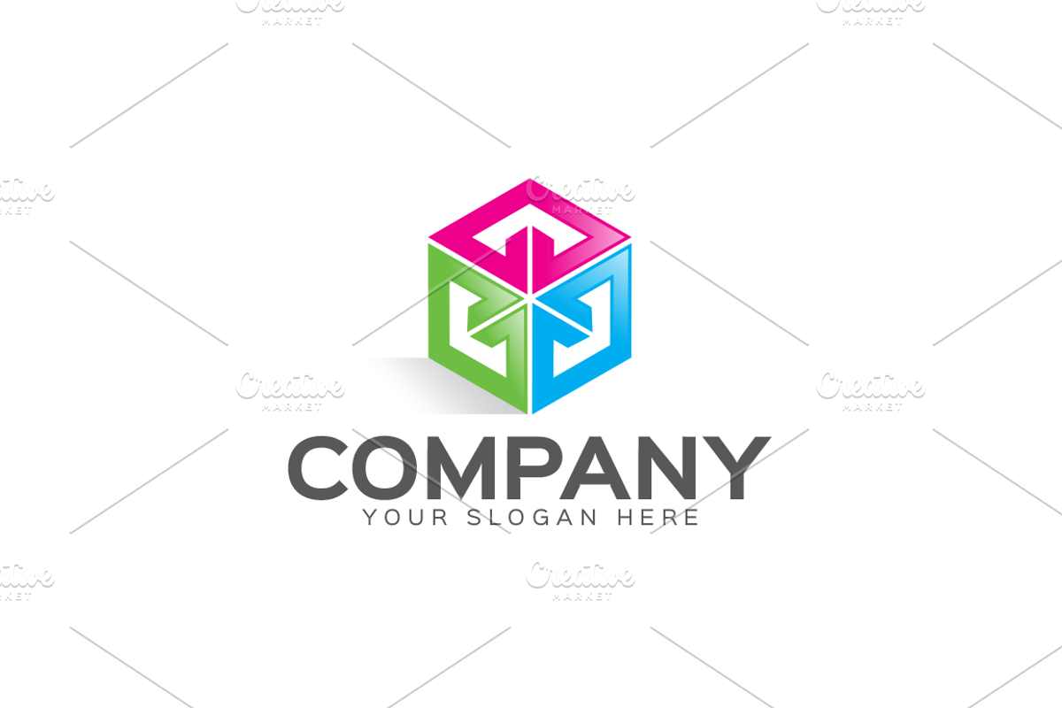 Colorful Cube Logo, a Branding & Logo Template by LogoLabs