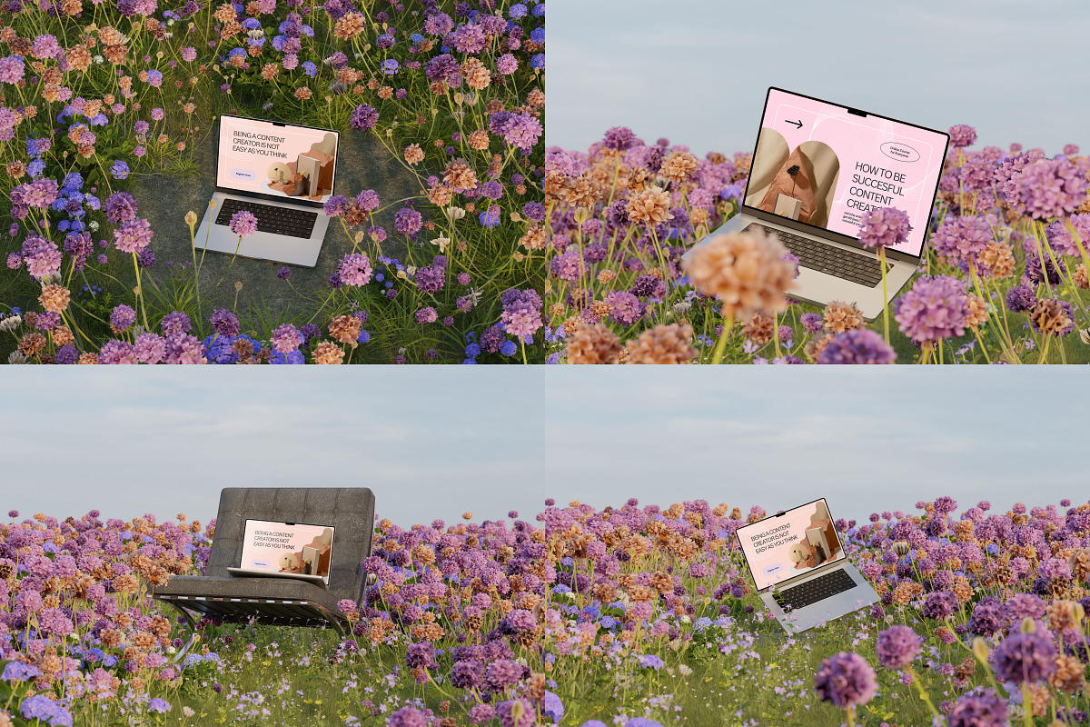 Blossom - Spring Mockup Bundle