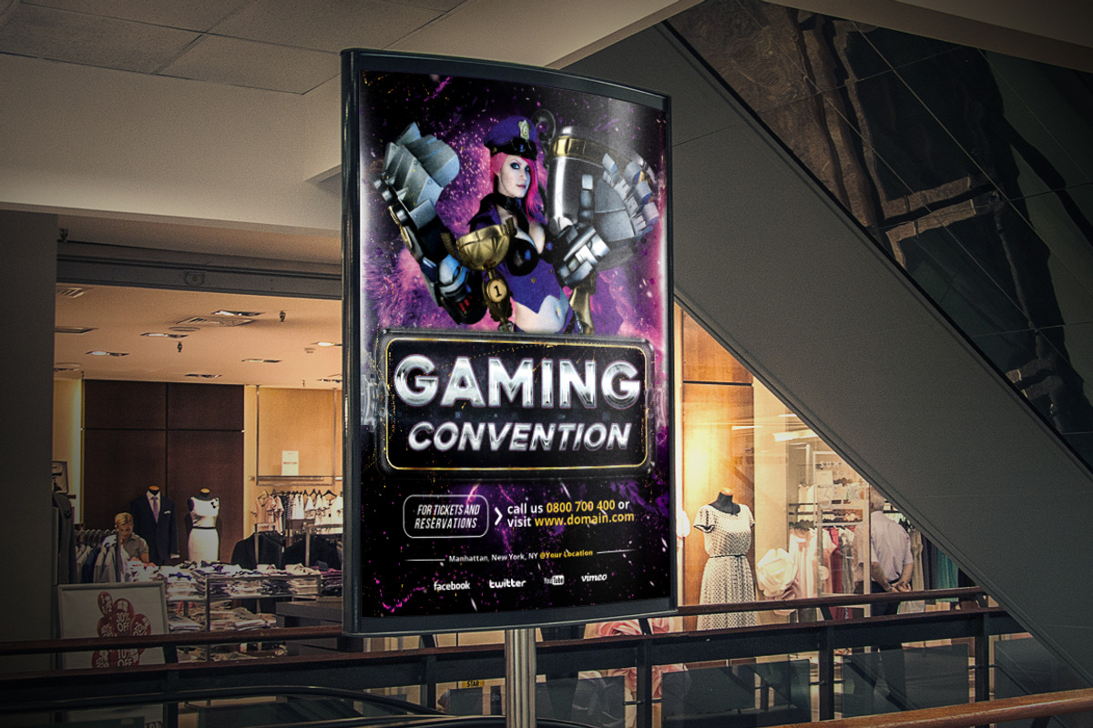 Gaming - Flyer, a Flyer Template by VectorMedia