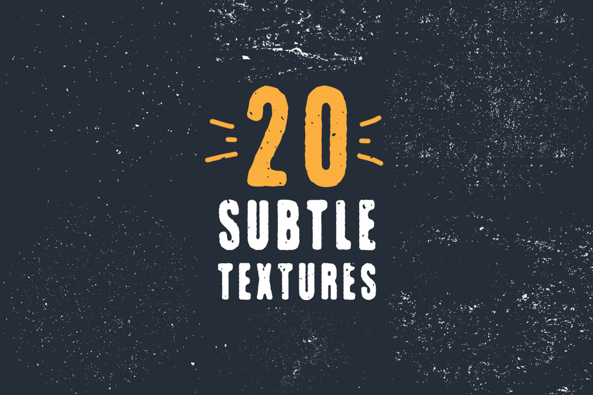 20 Vector Subtle Grunge Textures, a Texture Graphic by Brent Galloway ...