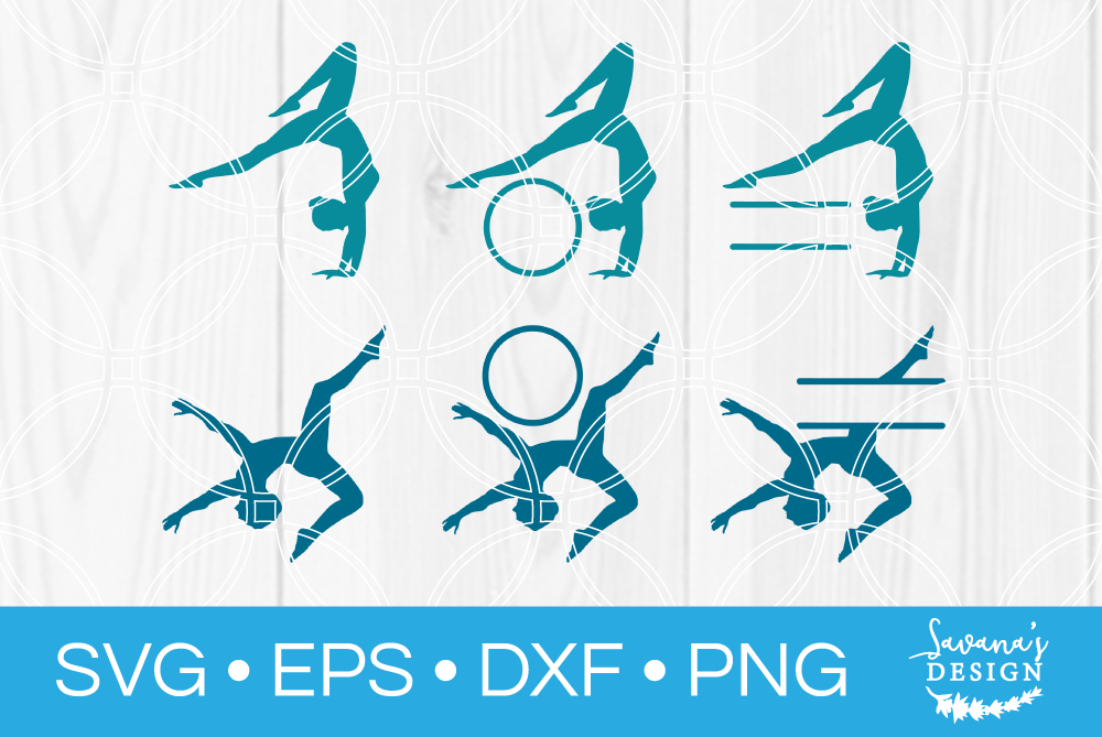 Gymnast SVG Gymnastics SVG Bundle, a Sport Illustration by SavanasDesign