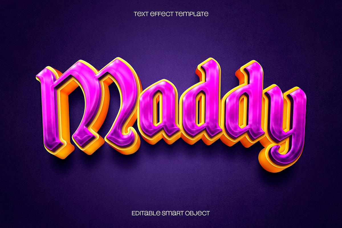 Maddy Text Effect, a Layer Style Add-On by dokudokunomi