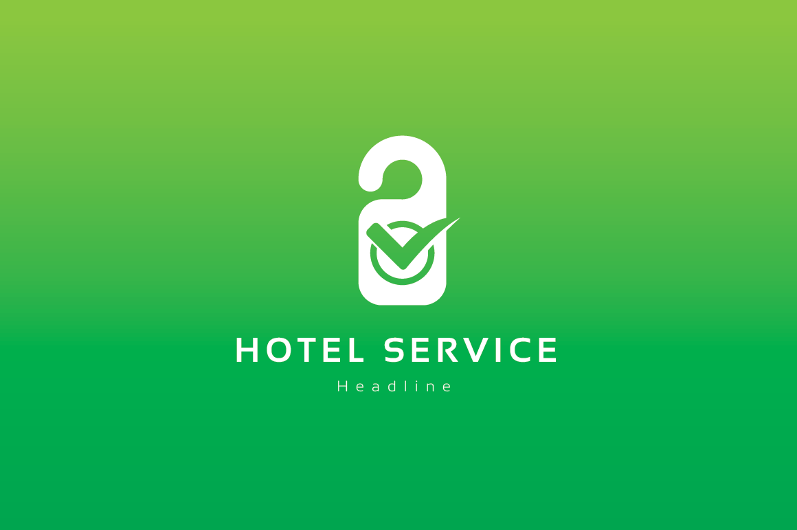 Hotel service logo., a Branding & Logo Template by Anton Akhmatov