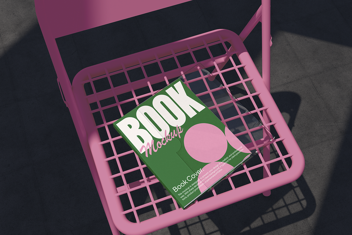 Book Cover Mockup, a Books & Magazine Mockup by Permadi Creative