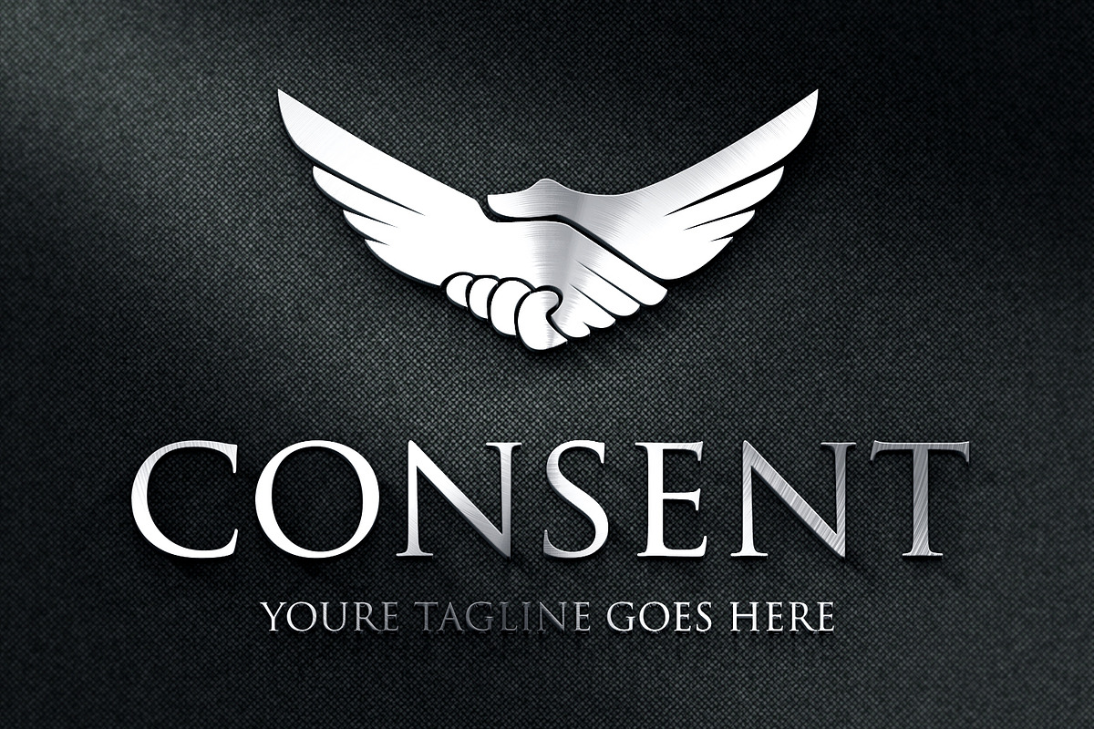 Consent logo, a Branding & Logo Template by vectorlogos89