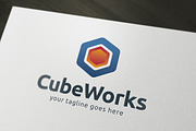 Cube Works Logo Tempate, a Branding & Logo Template by PixaSquare