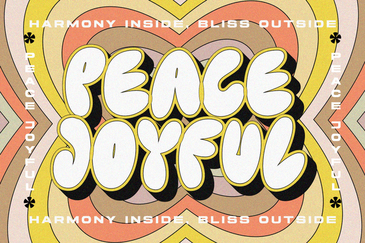 Tricky - Bubble Display Font, a Handwritten Font by Letterhend Studio | Creative Market