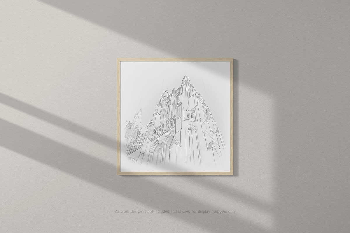 1x1 Square Frame Mockup | Creative Market