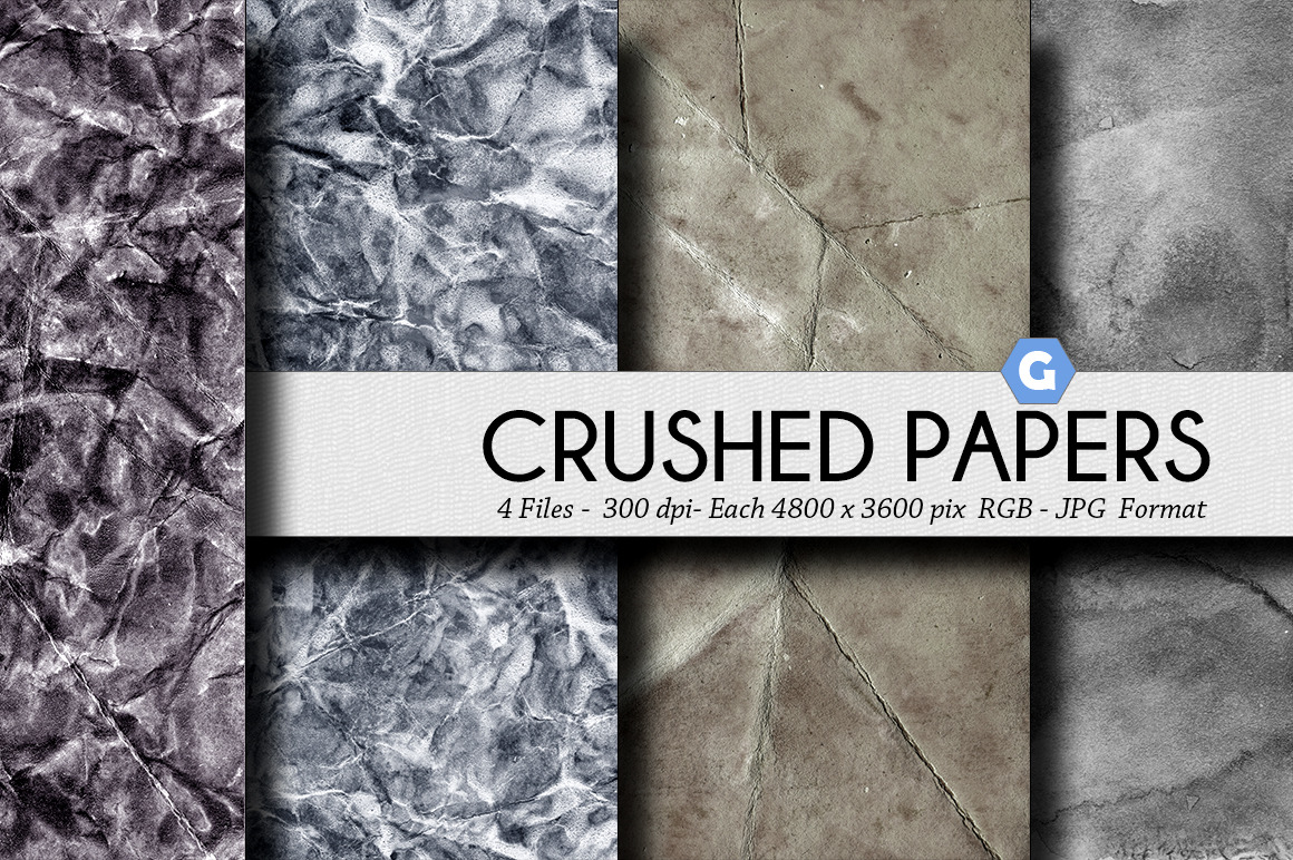 Crushed Papers, a Texture Graphic by graphic 9