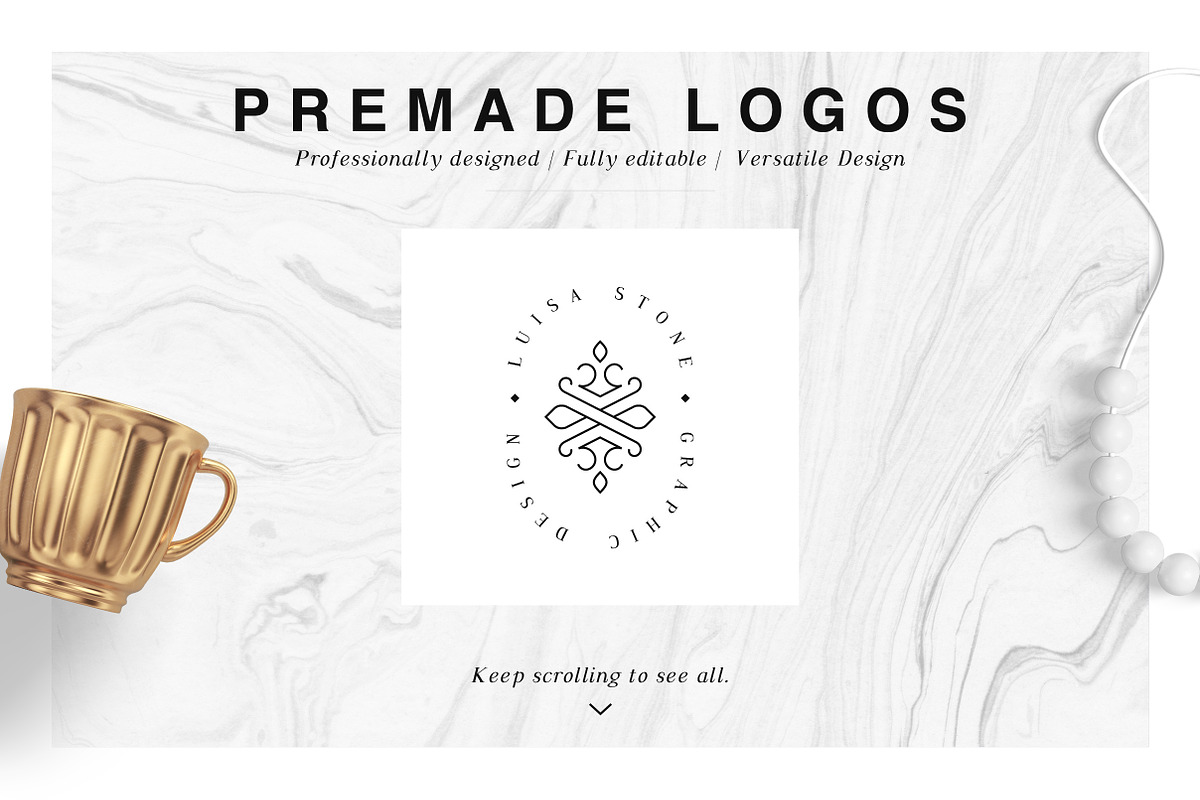 Line Art Logos, a Branding & Logo Template by Davide Bassu