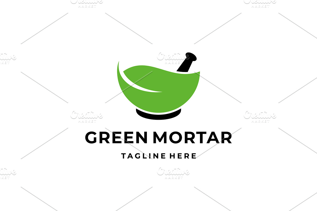 Green Mortar Logo, a Branding & Logo Template by onripusindo
