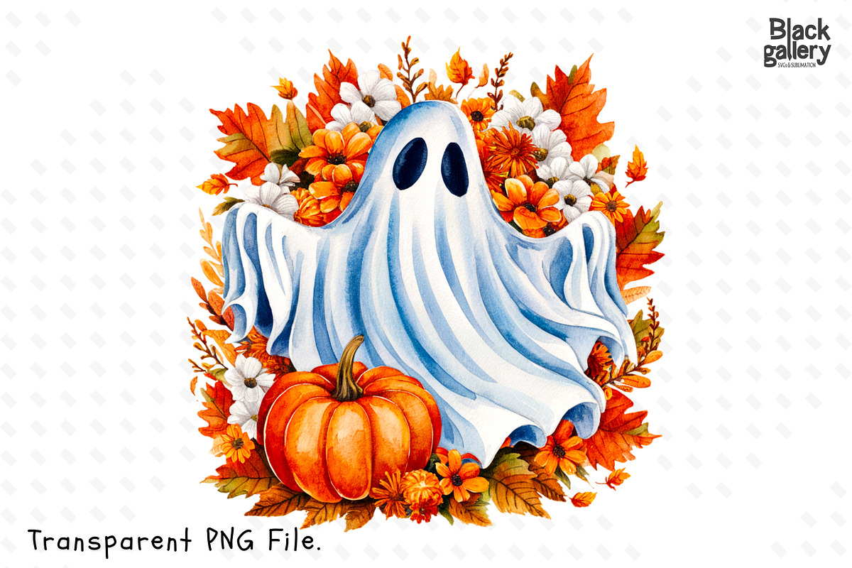 Halloween Fall Clipart Bundle, an Illustration by Rina Akther ...