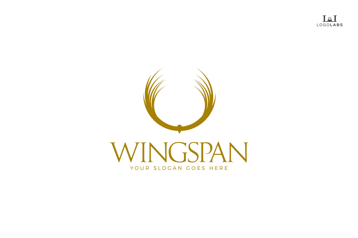 Wingspan Logo, a Branding & Logo Template by LogoLabs
