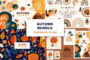 Autumn Bundle, a Decorative Illustration by MoleskoStudio