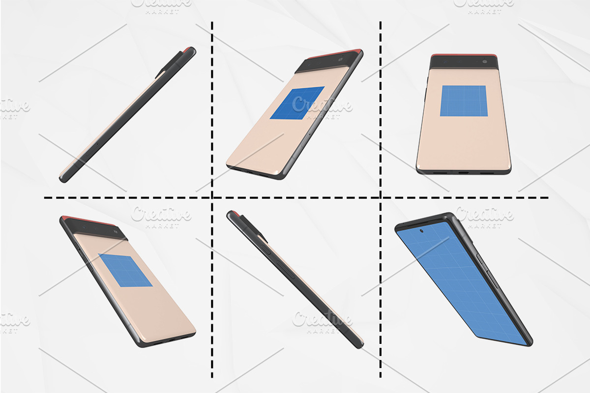 Google Pixel 6 Kit Mockup