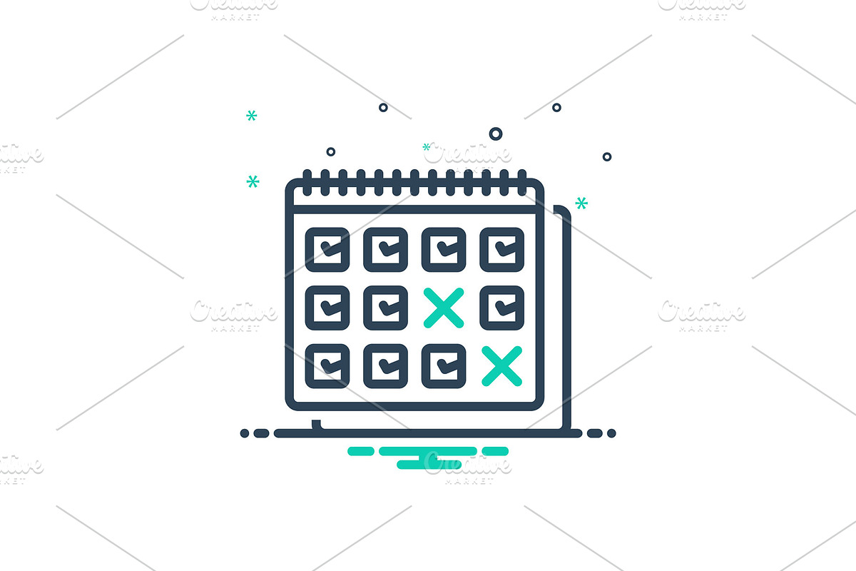 Leave holiday icon, an Icon by Creative priyanka | Creative Market