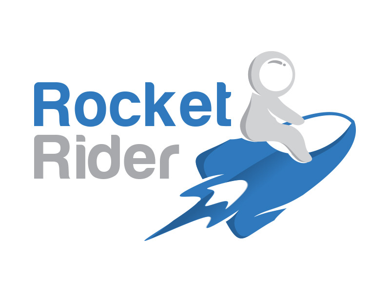 Rocket Rider Logo Template, a Branding & Logo Template by Zlaws