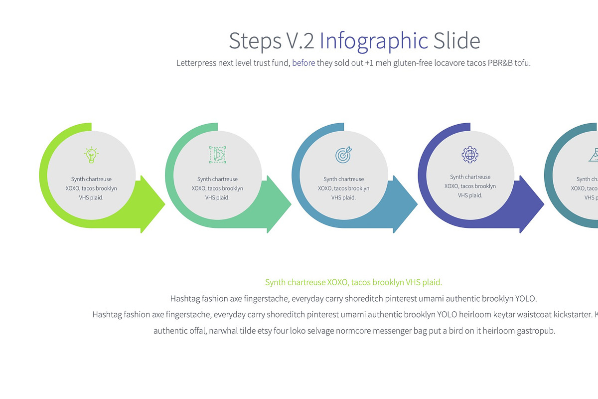 Steps V.2 PowerPoint Slides, a Presentation Template by Pulsecolor