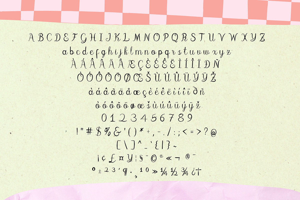 Cedurio - Calligraphy Font