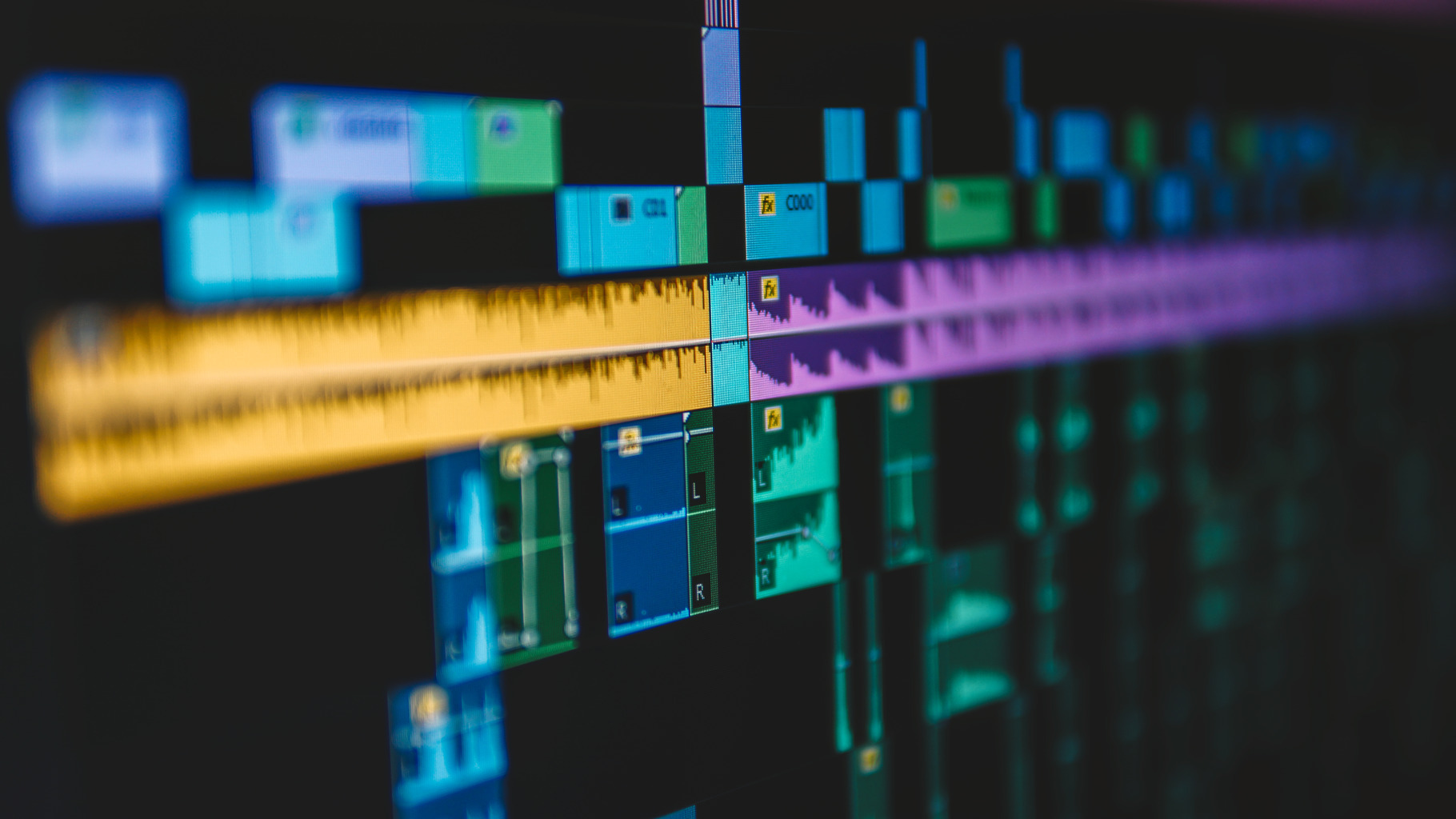 Video editing process featuring video, editing, and technology ...