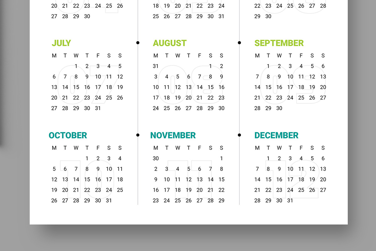 Calendar Design 2026 Layout