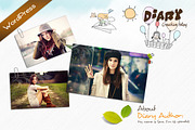 Diary - WordPress Theme, a WordPress Template by TemPlaza