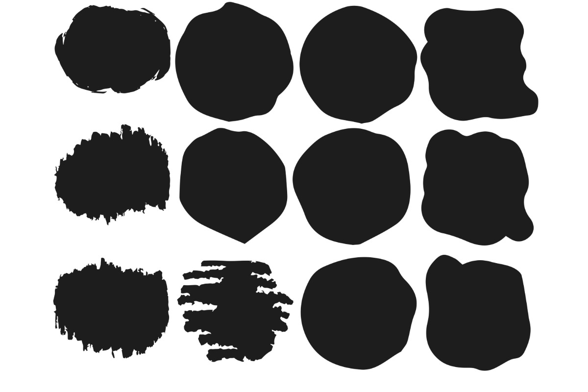 Paint Brush Swatches Set 1 Procreate, a Brush Add-On by Disasterology Ink