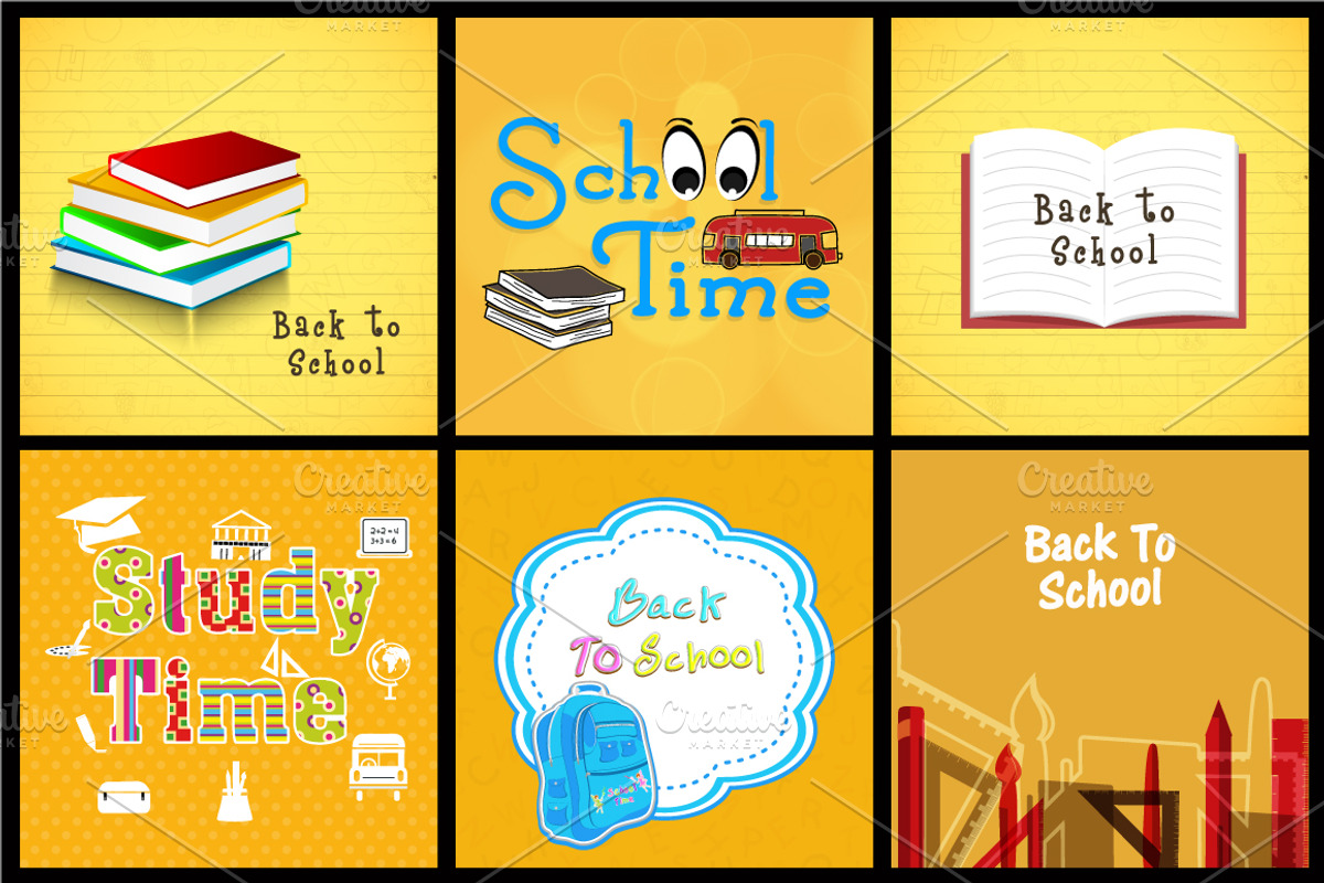 Education Design Set Vol - 1, an Education Illustration by Allies ...