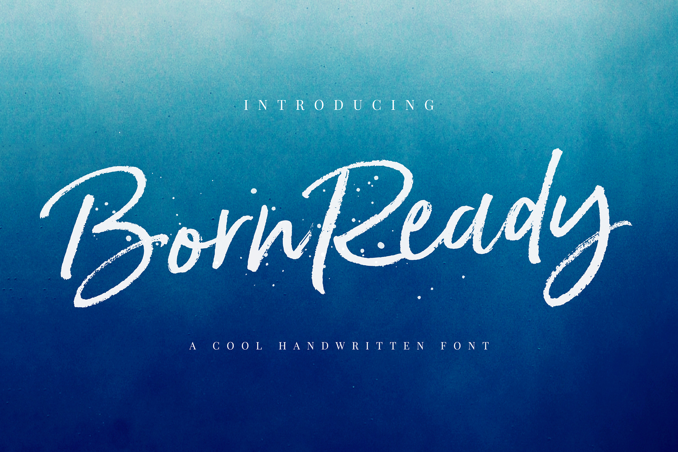 Born Ready Marker Font, a Script Font by Nicky Laatz