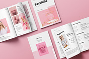 Pink Portfolio Template, a Templates & Theme by evgenystudio