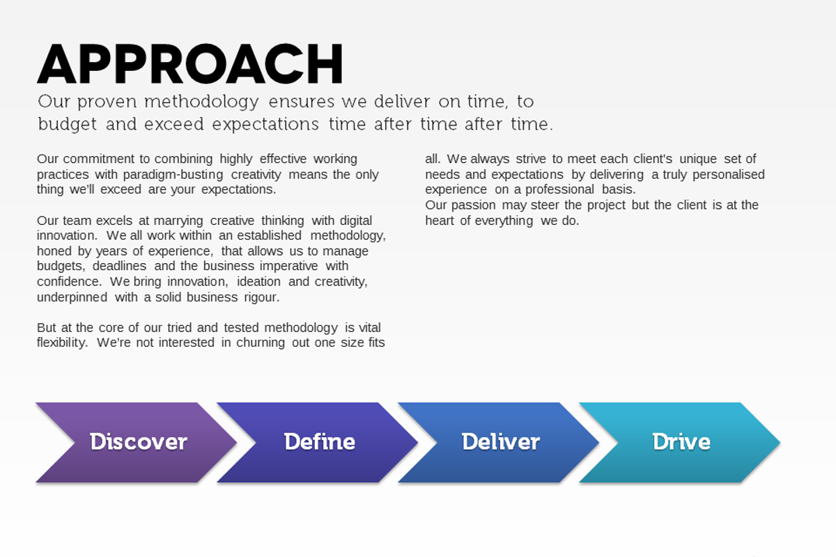 Clean Bold PowerPoint Template, a Presentation Template by Warna Works