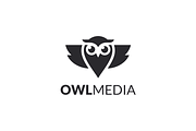 Owl Media Logo | Branding & Logo Templates ~ Creative Market