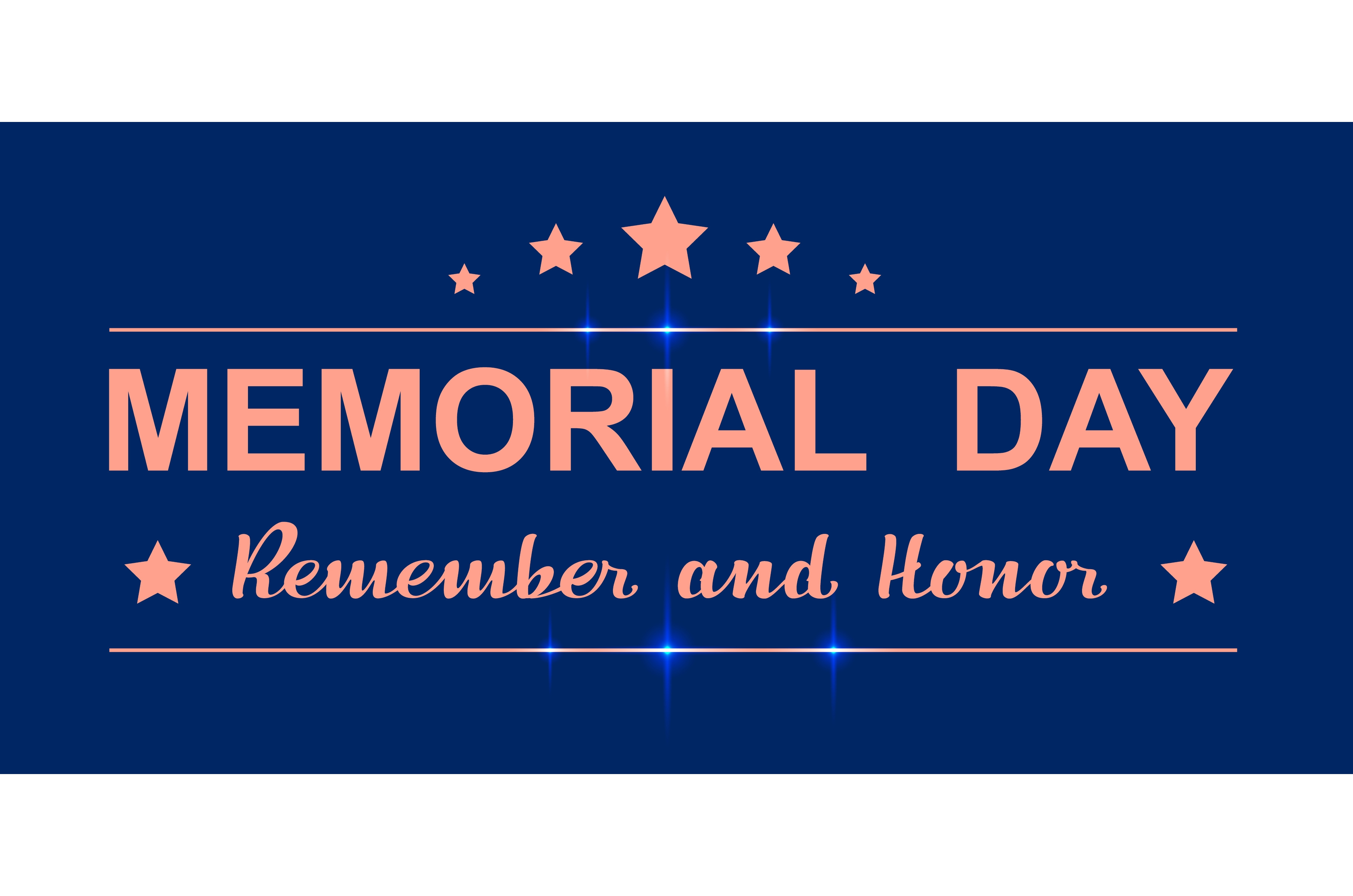 Memorial day remember and honor, an Object Graphic by orensila