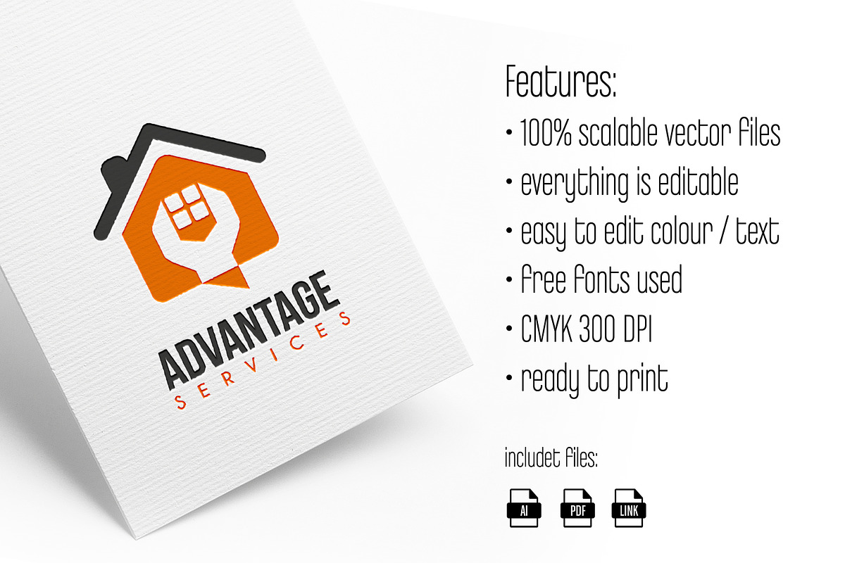 ADVANTAGE logo, a Branding & Logo Template by vectorlogos89