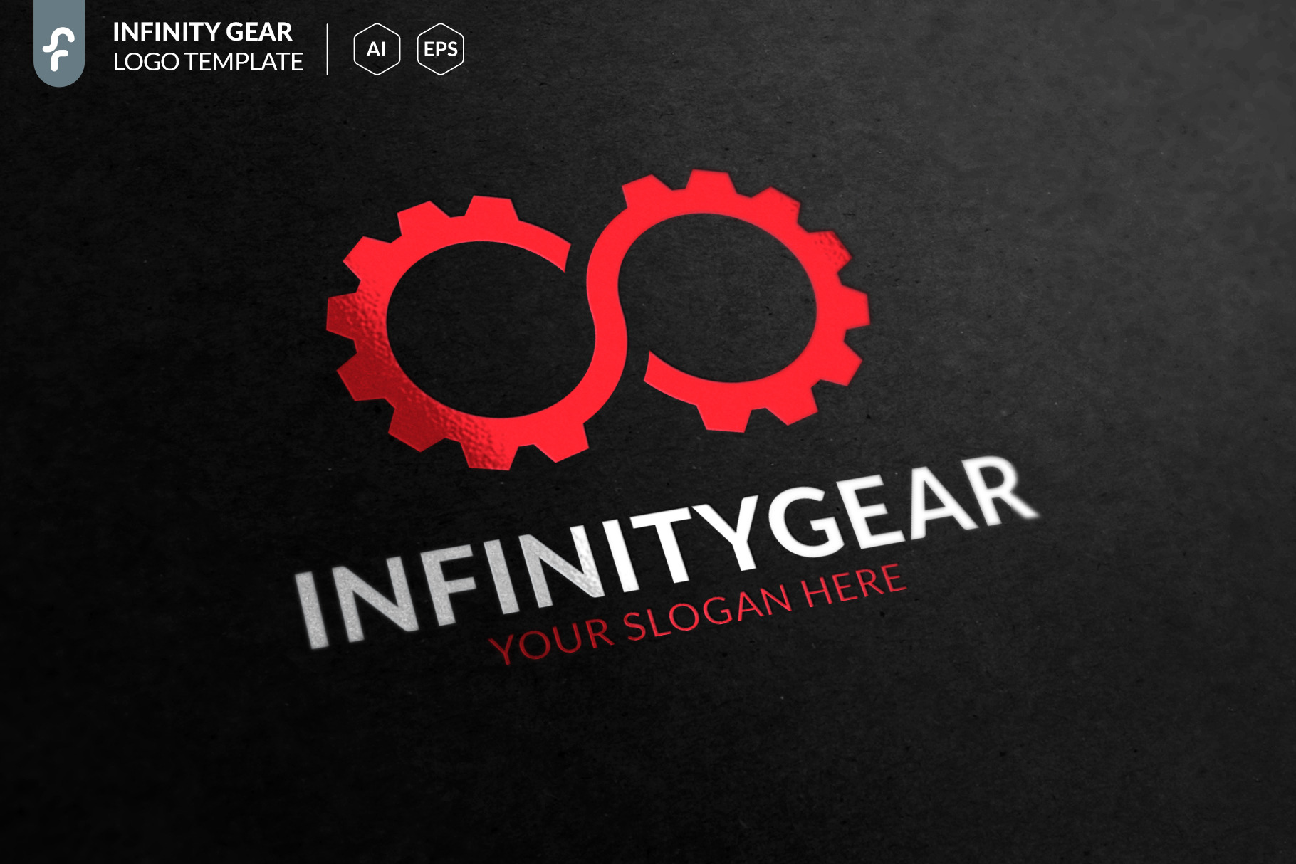 Infinity Gear Logo, a Branding & Logo Template by ft.studio
