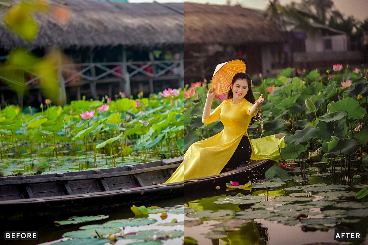 AI-Optimized Deep Green Cinematic Lightroom Presets
