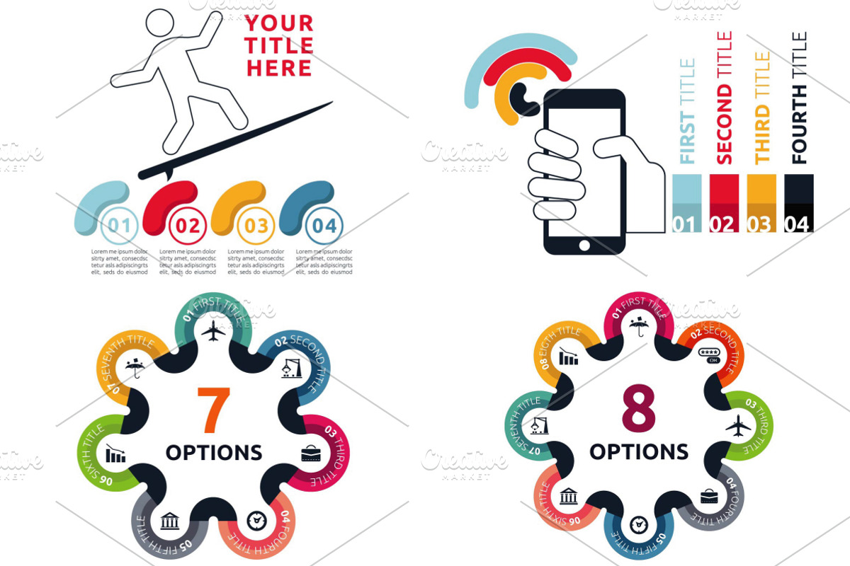 Flexible Infographic Bundle 60% OFF, a Presentation Template by ...